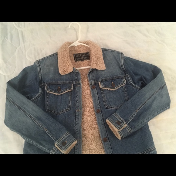 True Grit | Jackets & Coats | True Grit Sherpa Jean Jacket | Poshmark